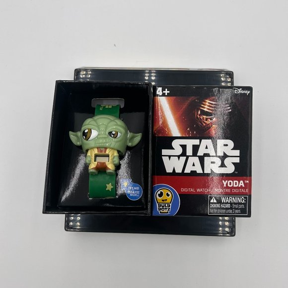 Disney | Toys | Disney Star Wars Yoda Digital Watch Bulb Botz | Poshmark